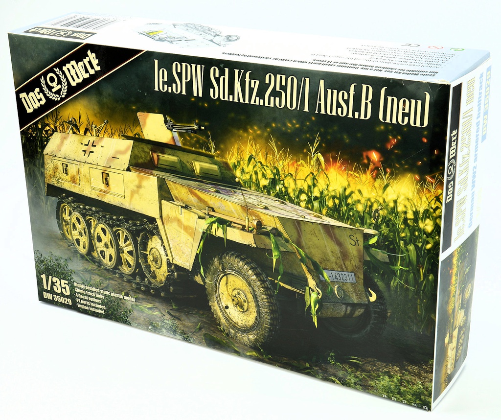 [ DW35029 ] Das werk German WWII armored halftrack 1/35 | Modelbouw ...
